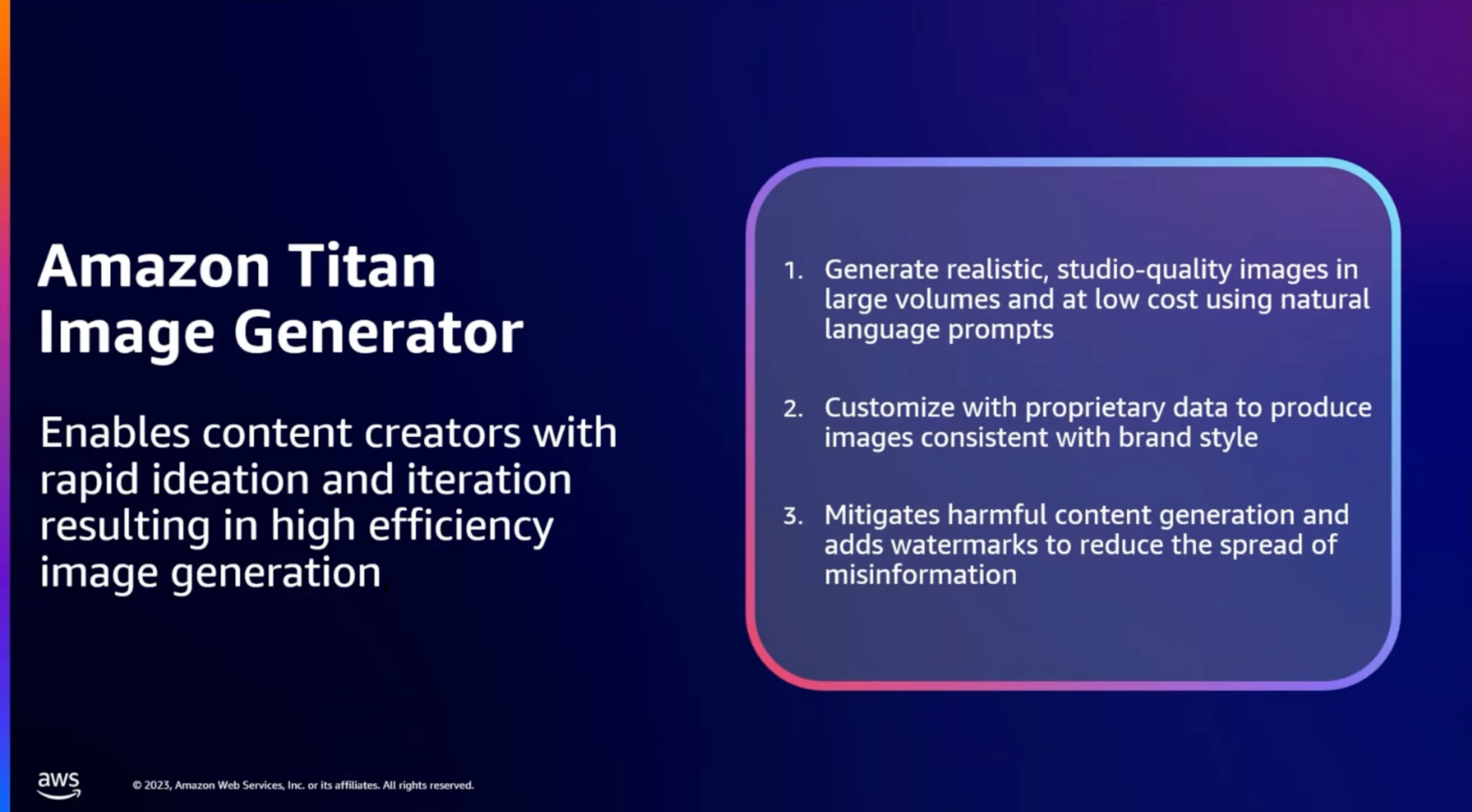 Amazon 現在擁有自己的 AI 圖像生成器 | Learn AI