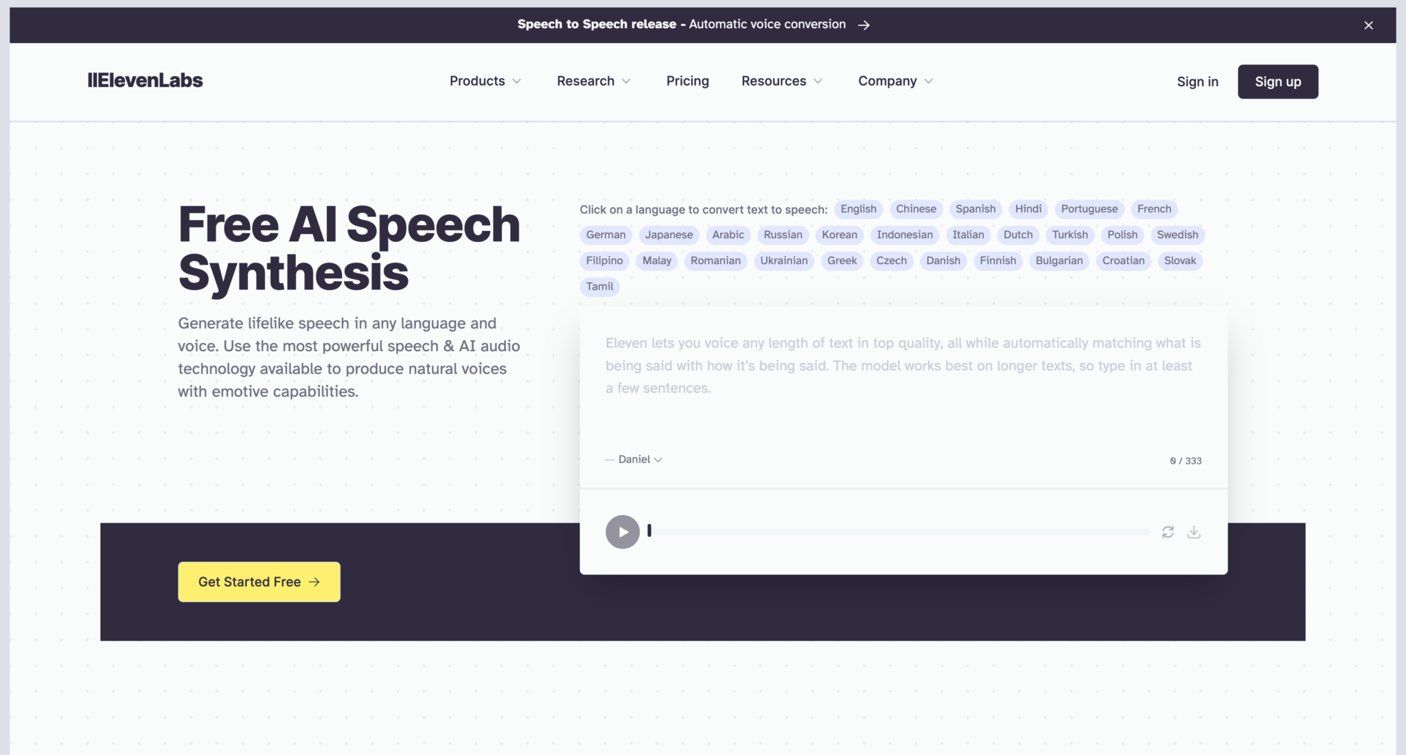 Eleven Labs AI：最好用的文字轉語音 AI 工具？ | Learn AI