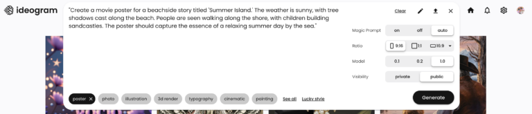 如何使用 Ideogram 最厲害的生成文字繪圖 AI？ | Learn AI