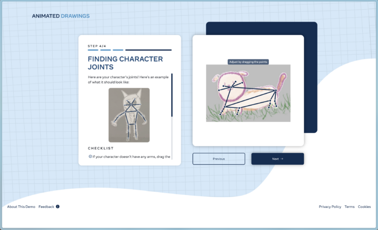 Animated Drawings 讓你的手繪角色動起來！ | Learn AI