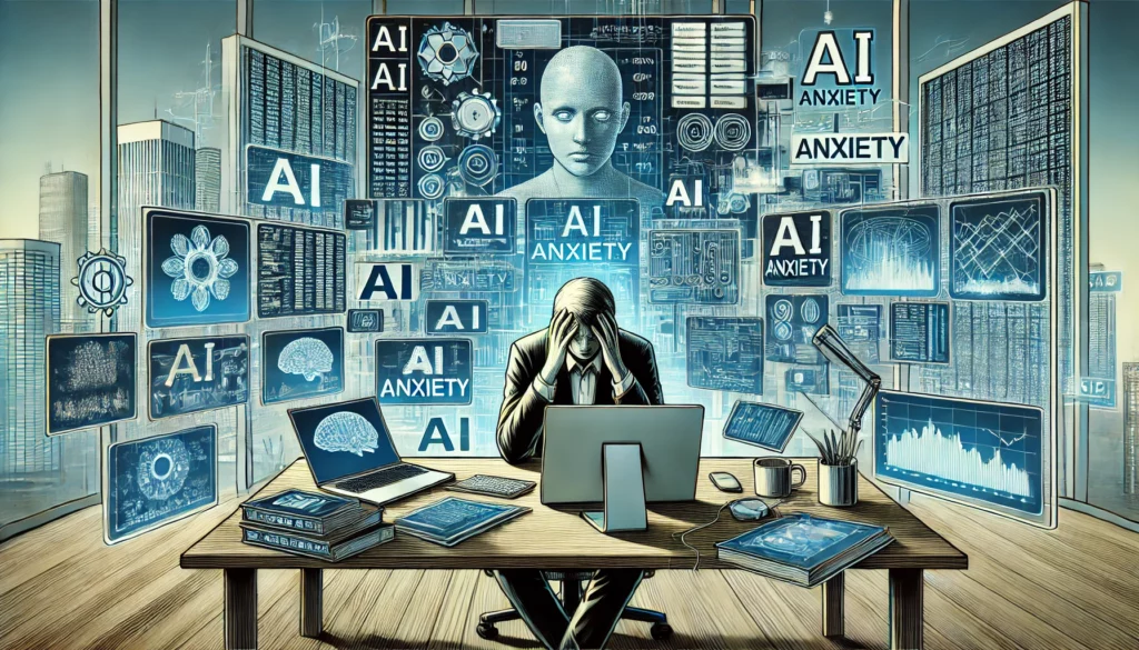什麼是 AI 焦慮(AI anxiety)？說明應對恐懼的5個技巧 | Learn AI