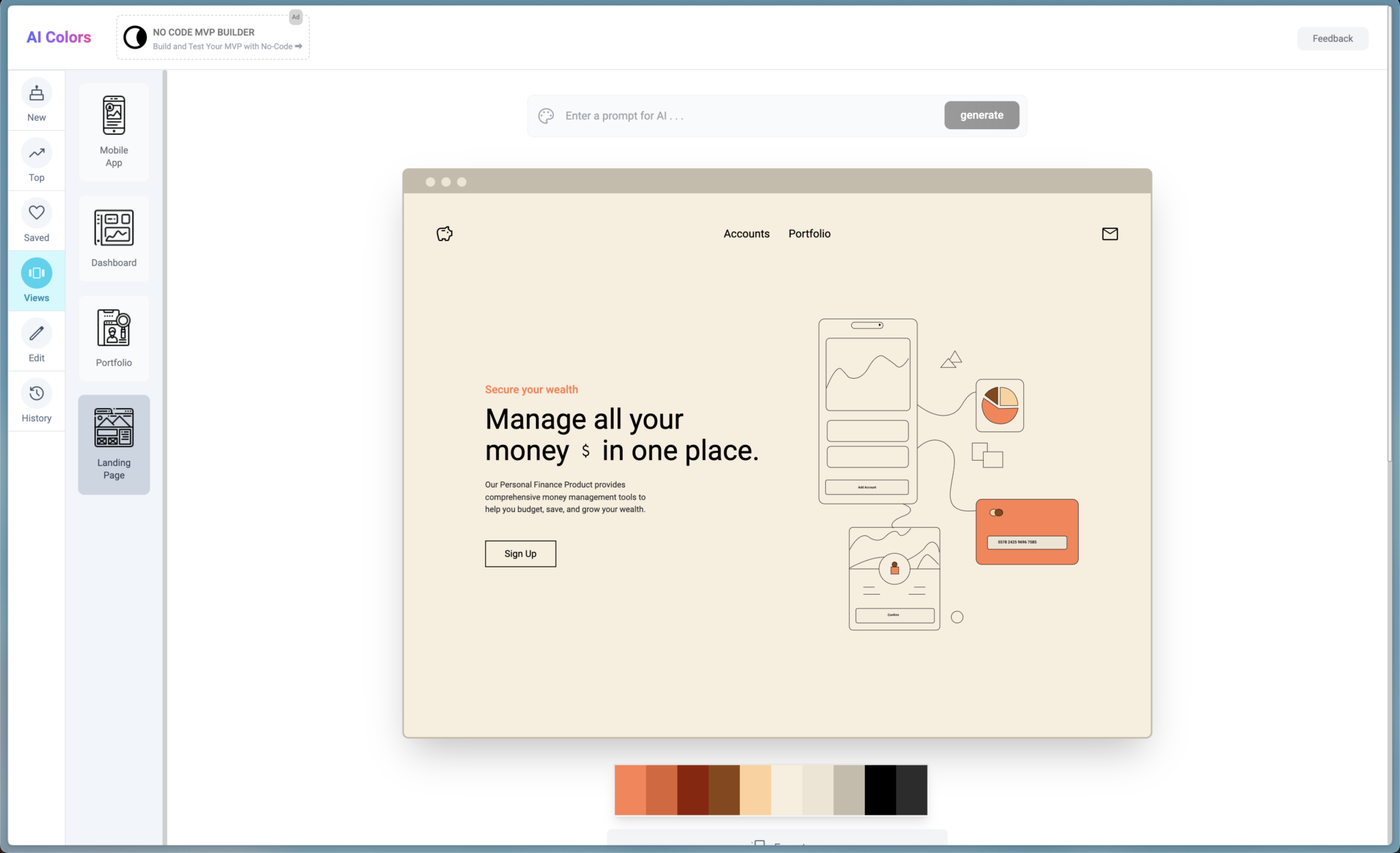 精選 5 個 AI 配色工具：設計師的創意秘密武器 | Learn AI