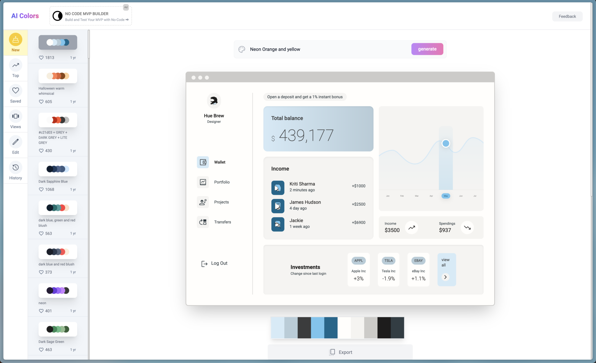 精選 5 個 AI 配色工具：設計師的創意秘密武器 | Learn AI