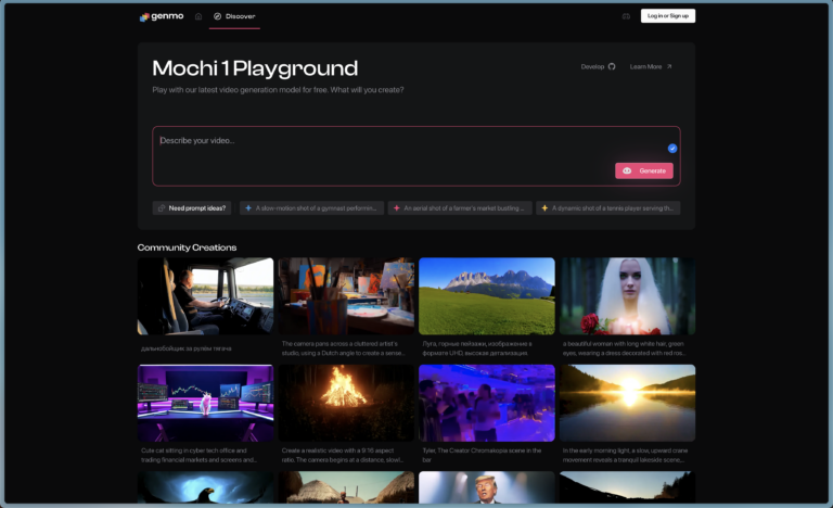 Genmo AI 參戰！推出驚艷的 Mochi 1 影片生成模型 | Learn AI